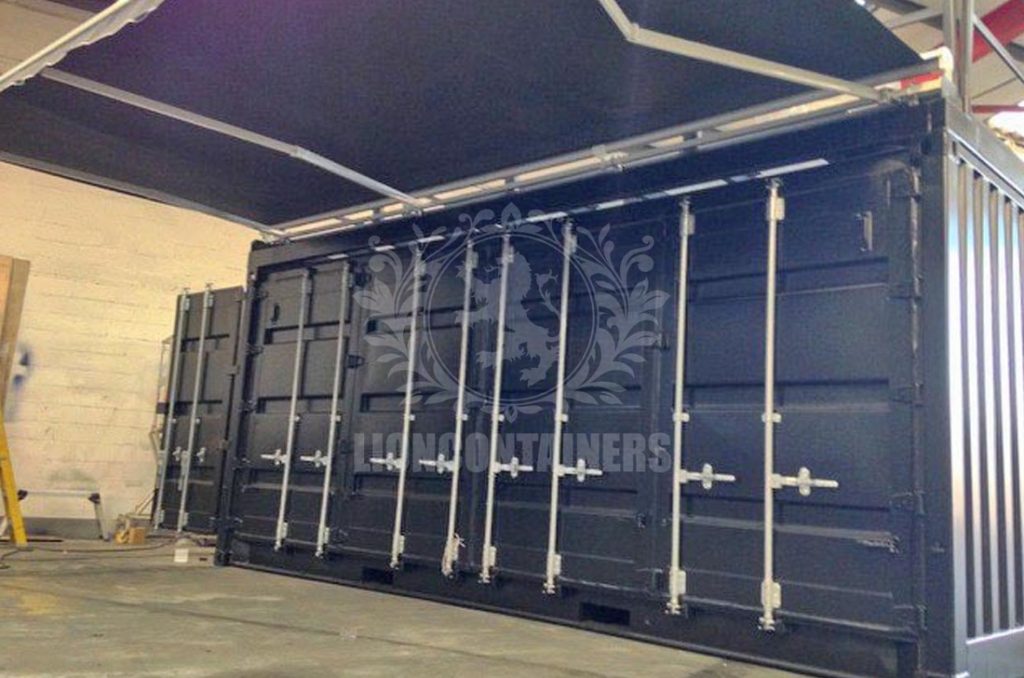 Football Stadium Shipping Container Bar and Cellar Case Study | Lion ...