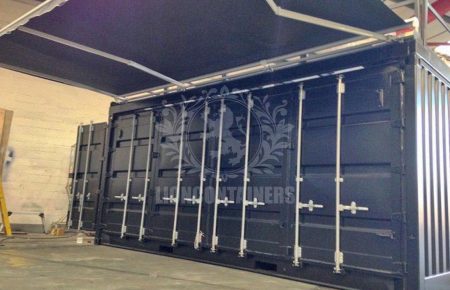 Football Stadium Shipping Container Bar and Cellar Case Study | Lion ...