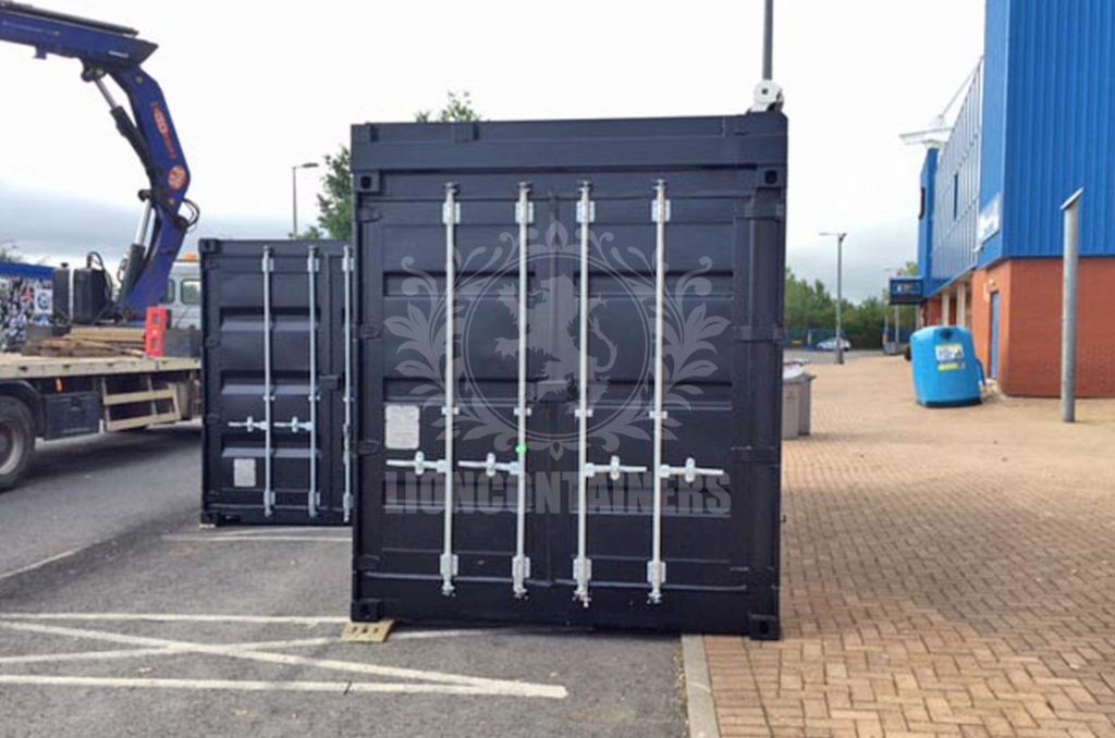 Football Stadium Shipping Container Bar and Cellar Case Study | Lion ...