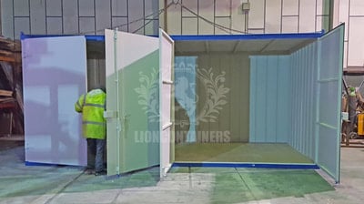 20ft x 10ft Custom Built Fibreglass Storage Container Case Study