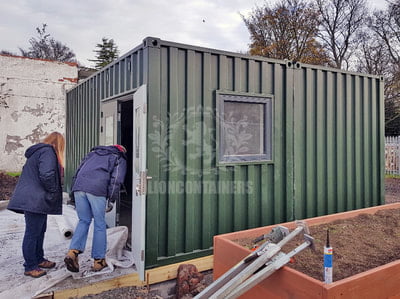 Shipping Container Classroom With Low U Values | Lion Containers Ltd
