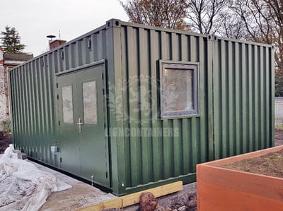 Shipping Container Classroom With Low U Values | Lion Containers Ltd