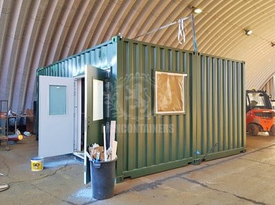 Shipping Container Classroom With Low U Values | Lion Containers Ltd