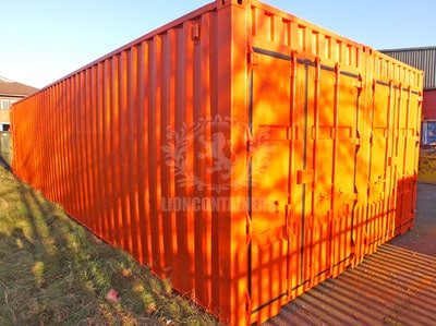 40ft x 16ft Open Space Storage Container Case Study | Lion Containers Ltd