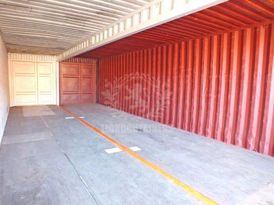 40ft x 16ft Open Space Storage Container Case Study | Lion Containers Ltd