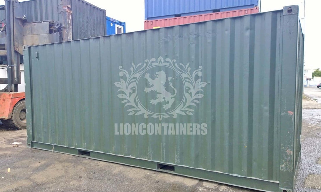 20ft Sports Charity Storage Case Study | Lion Containers Ltd