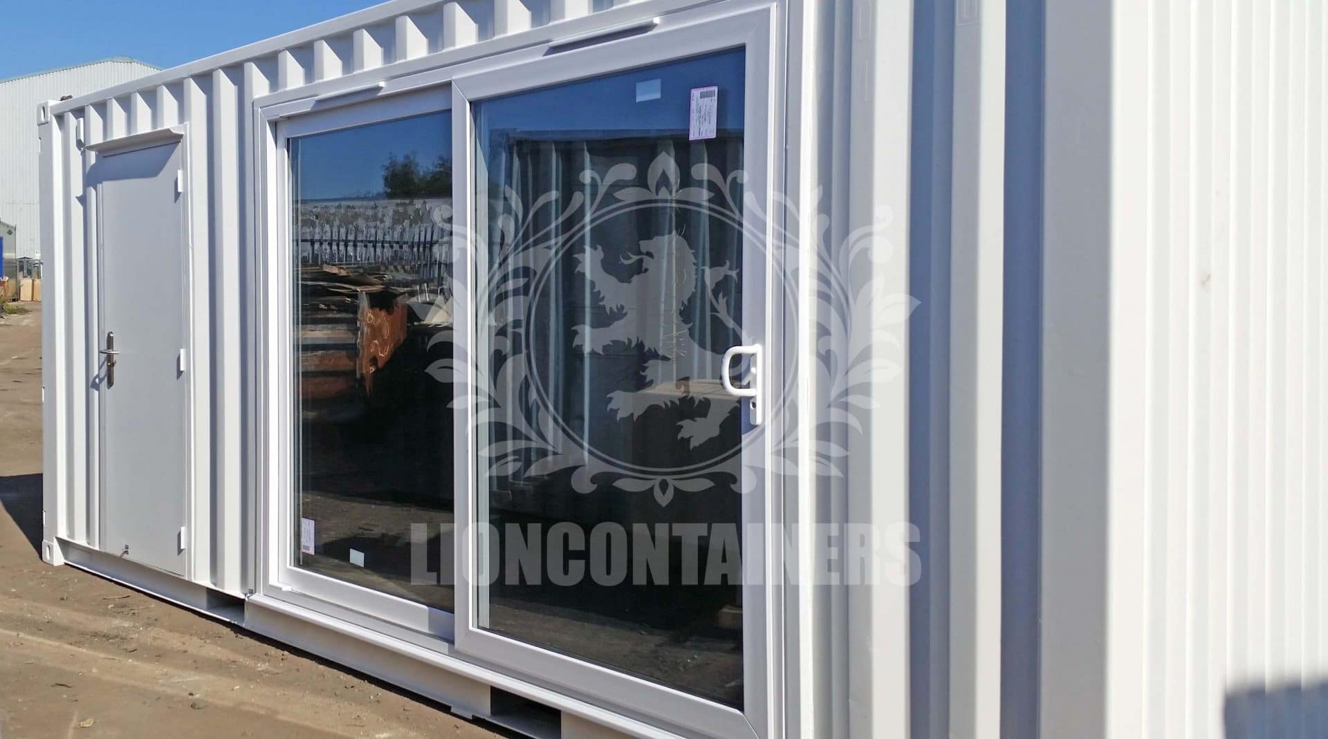 20ft Garden Office Container Case Study | Lion Containers Ltd