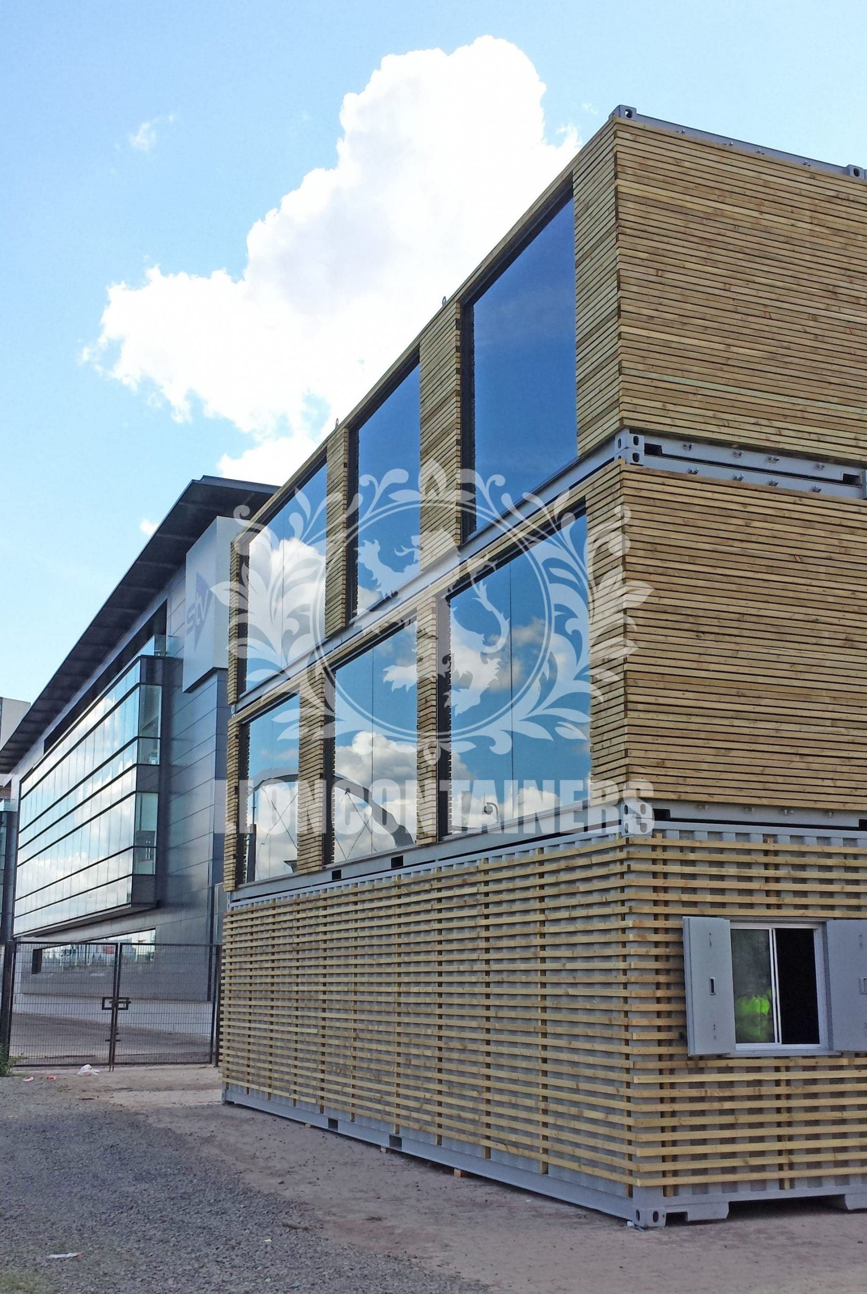 Commonwealth Games Recording Studio Container Case Study - Lion ...