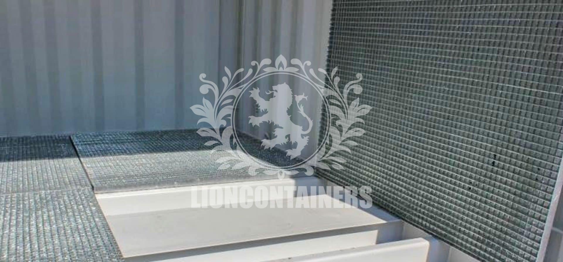 10ft Cleaning Product Chemical Store Case Study | Lion Containers Ltd