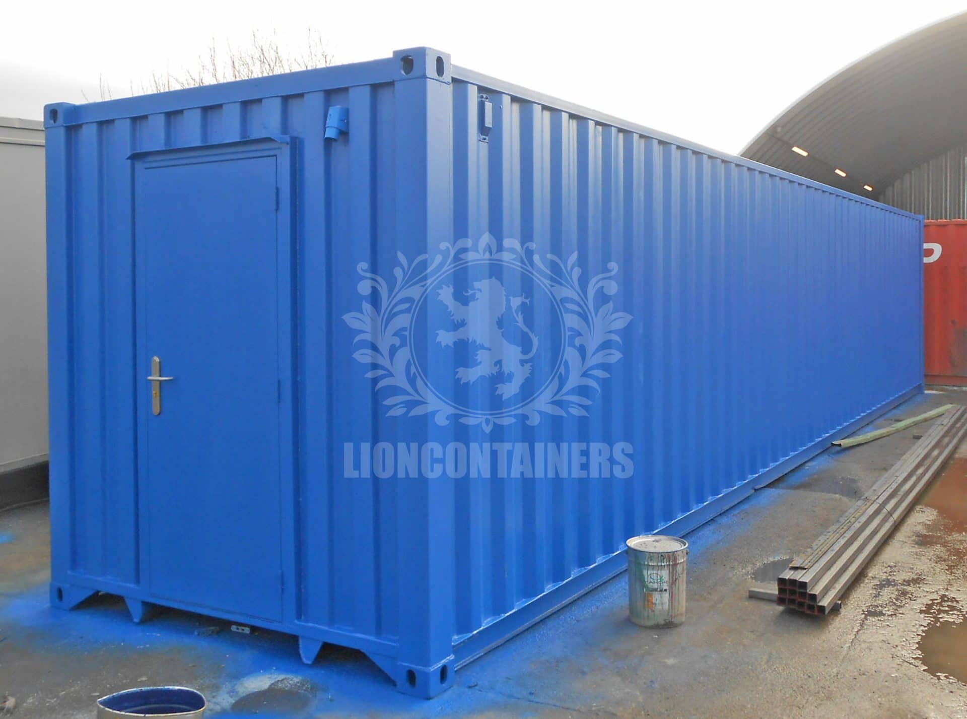 40ft New Build Biogas Store Case Study | Lion Containers Ltd