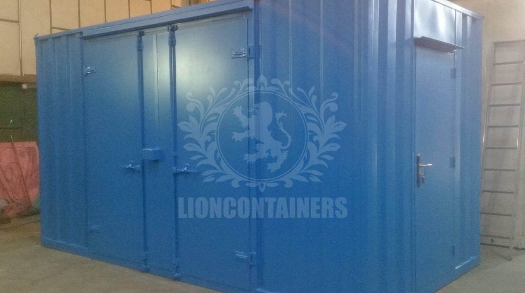15ft Cafe Shipping Container Case Study - Lion Containers Ltd