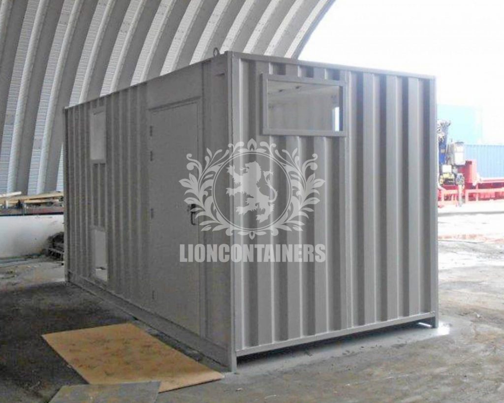 16.5ft Generator and Compressor Housing Container Case Study | Lion ...