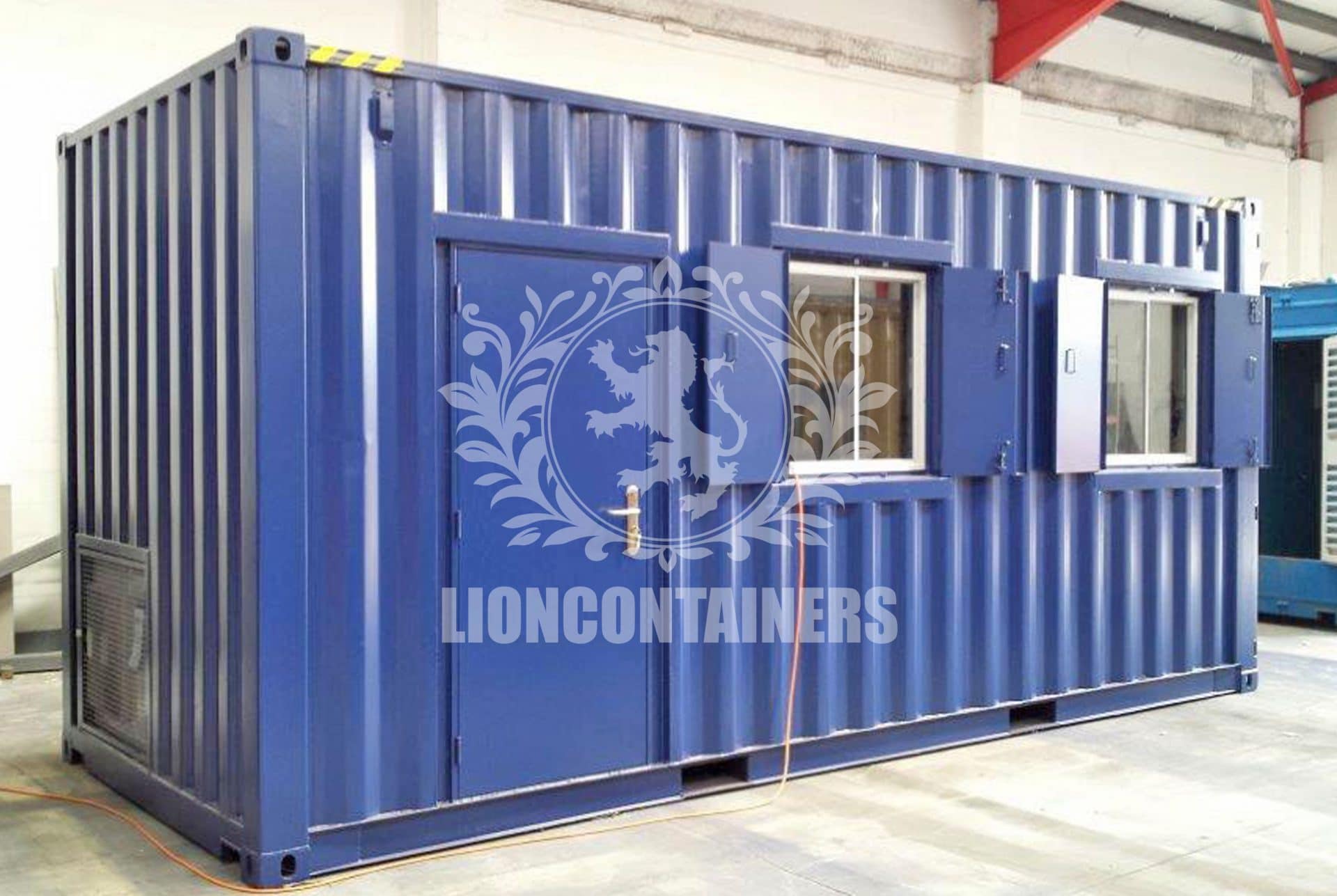 20ft High Cube Container Control Room Case Study | Lion Containers Ltd