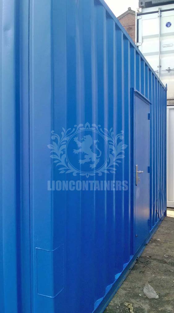 16ft Locker Room Container Case Study | Lion Containers Ltd