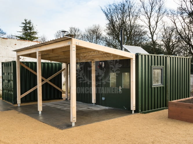 Shipping Container Classroom With Low U Values | Lion Containers Ltd