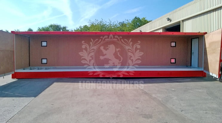 Bunded Lithium Battery Storage Case Study | Lion Containers Ltd