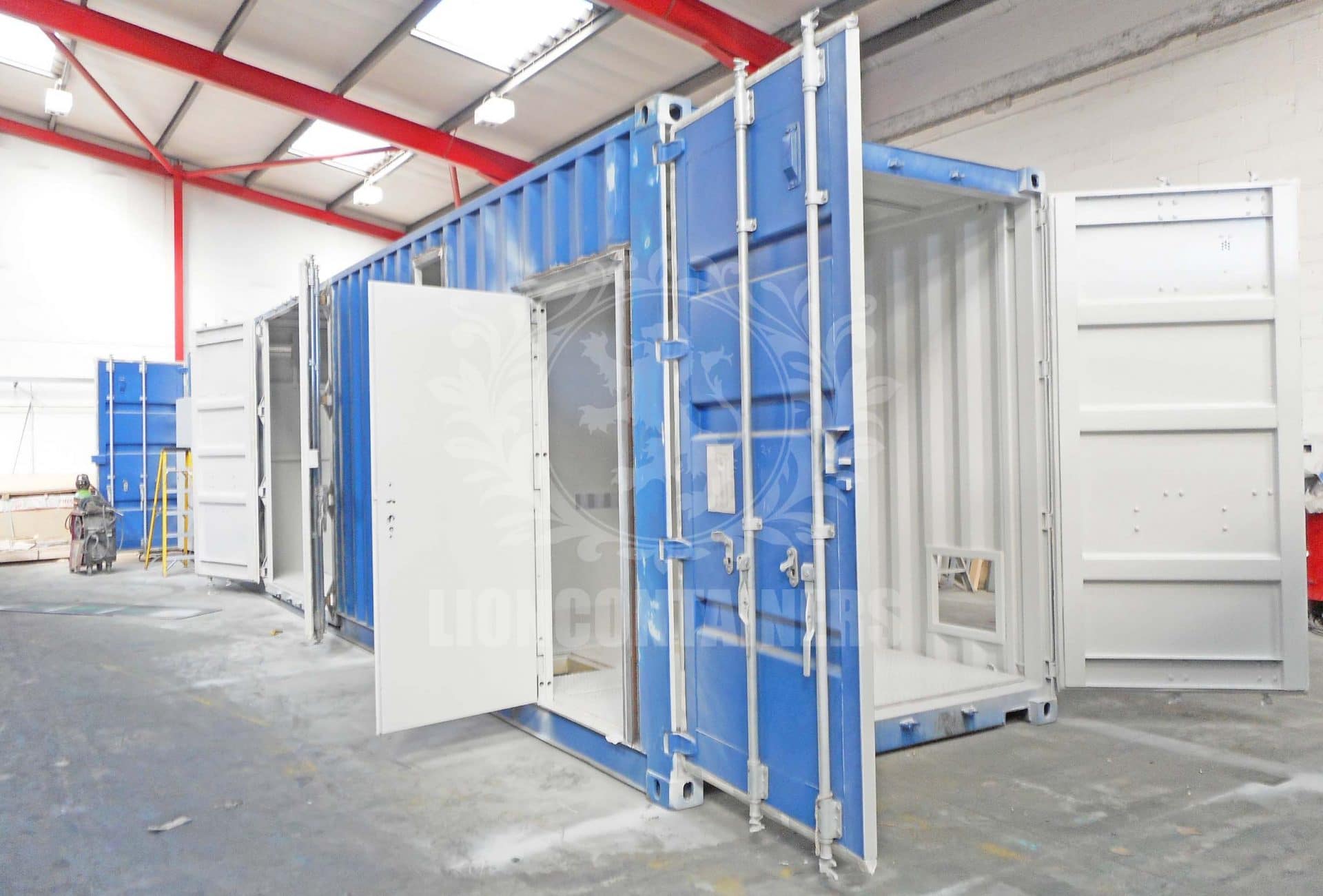 High Voltage Equipment Enclosure Container Case Study | Lion Containers Ltd