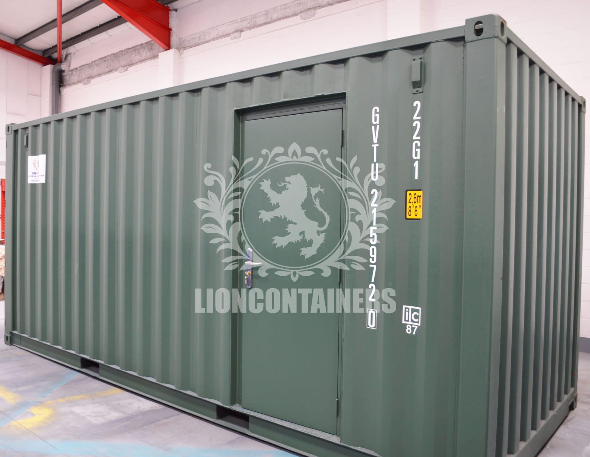 20ft Hyperbaric Container Case Study | Lion Containers Ltd