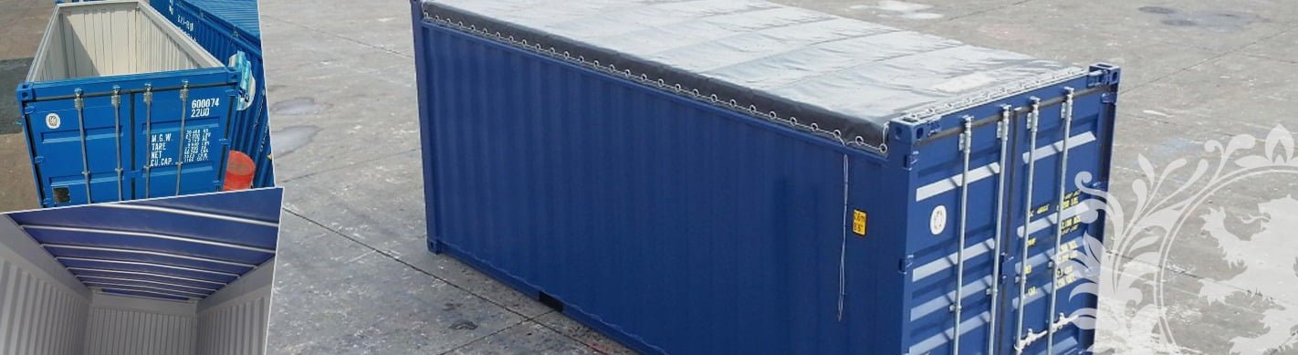 Open Top Container Sales | New and Used | Lion Containers Ltd