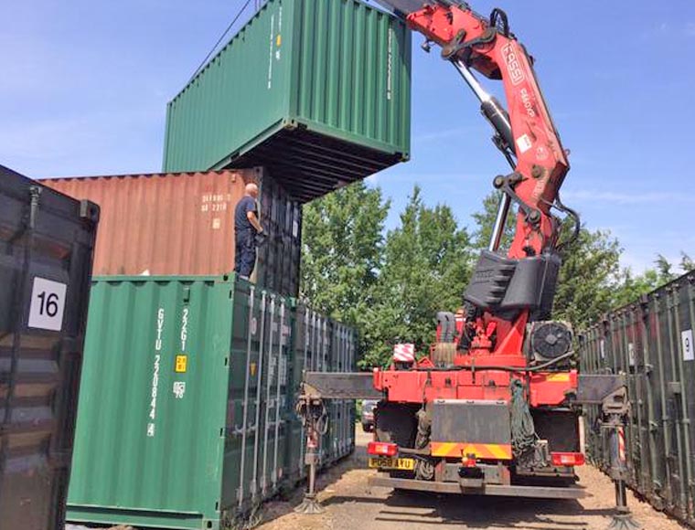 20ft New Self Storage Container Case Study | Lion Containers Ltd