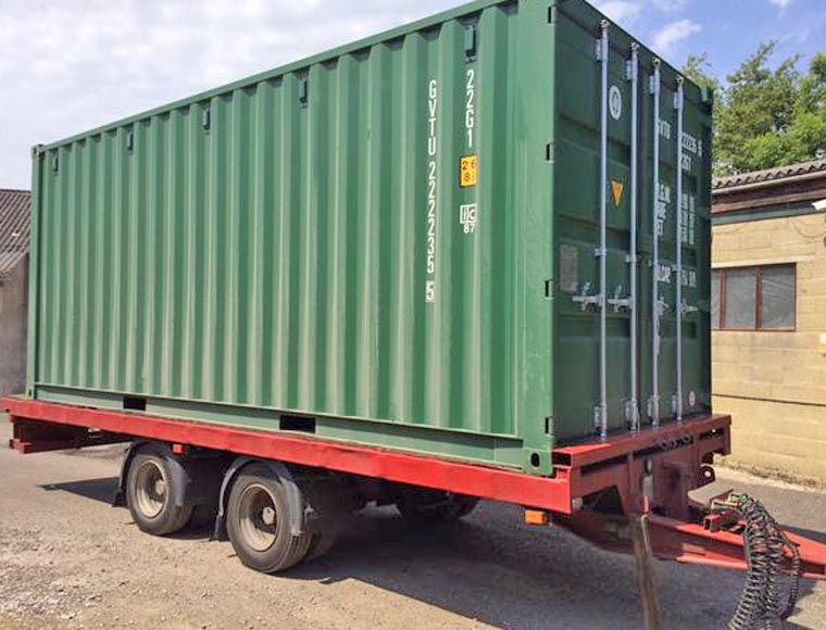 20ft New Self Storage Container Case Study | Lion Containers Ltd