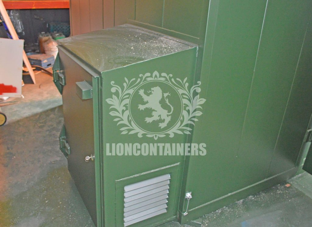 16ft Catering Container with Serving Hatch Case Study | Lion Containers Ltd