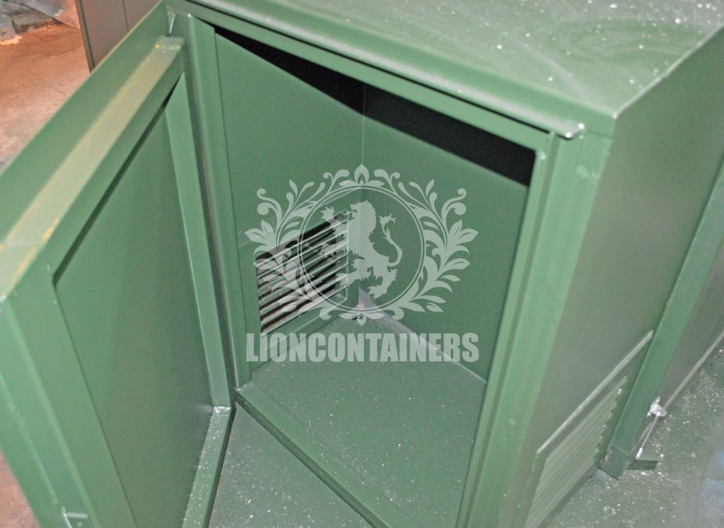 16ft Catering Container with Serving Hatch Case Study | Lion Containers Ltd