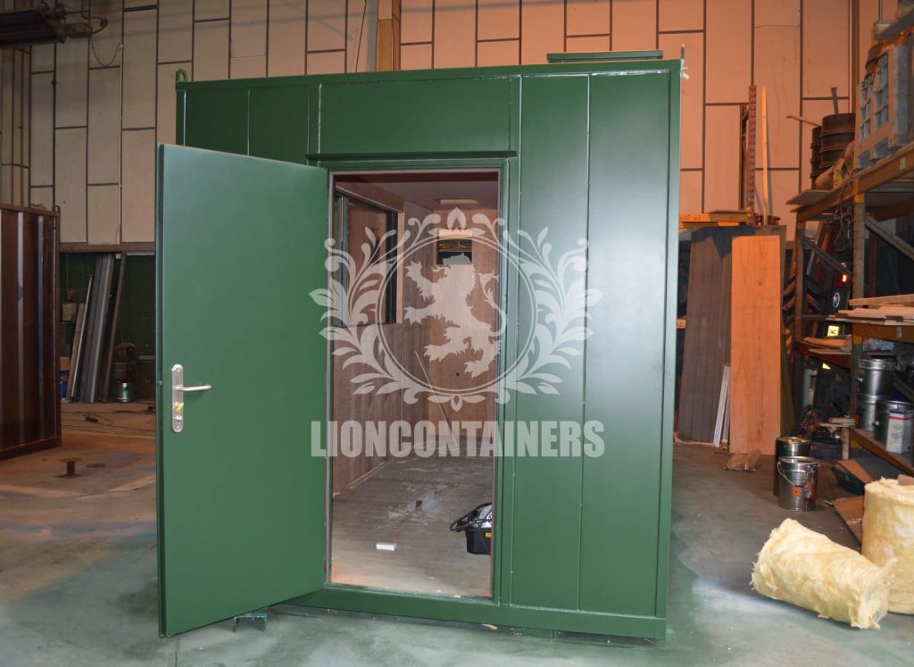 16ft Catering Container with Serving Hatch Case Study | Lion Containers Ltd