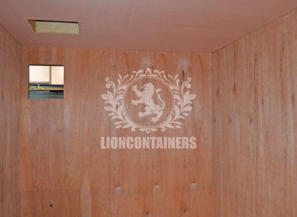 16ft Catering Container with Serving Hatch Case Study | Lion Containers Ltd