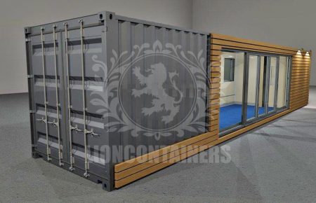 ?40ft University Travel Hub Container Case Study