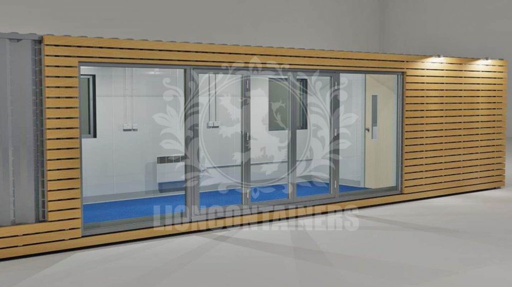 ?40ft University Travel Hub Container Case Study