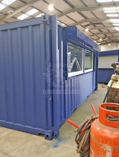Observation, Office and Storage Containers for Defence Contractor ...