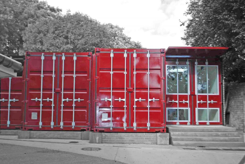 School Art Gallery Containers - Lion Containers Ltd