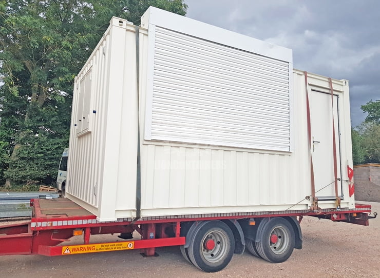 Exeter Football Club Container Toilet and Refreshment Facilities - Lion ...