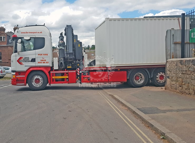 Exeter Football Club Container Toilet and Refreshment Facilities - Lion ...