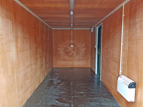 20ft Compressor Storage Container - Lion Containers Ltd