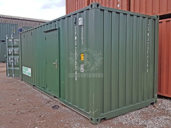 20ft Compressor Storage Container - Lion Containers Ltd