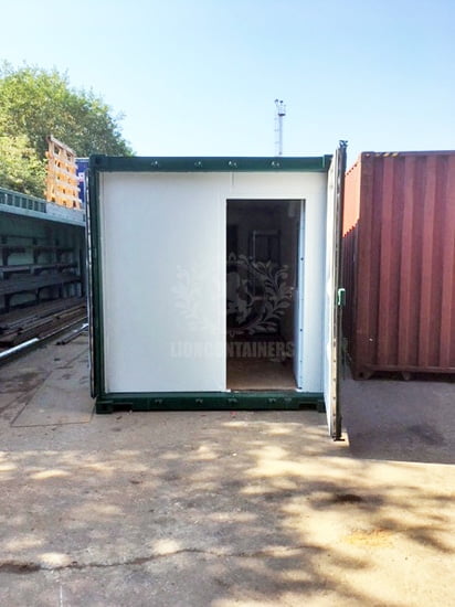 40ft Store Room and Workshop Container - Lion Containers Ltd