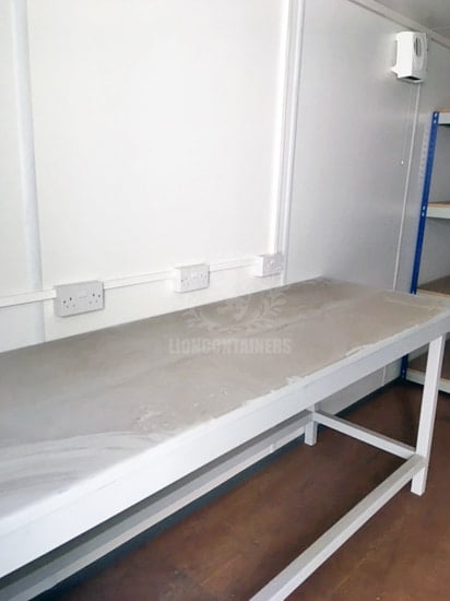 40ft Store Room and Workshop Container - Lion Containers Ltd