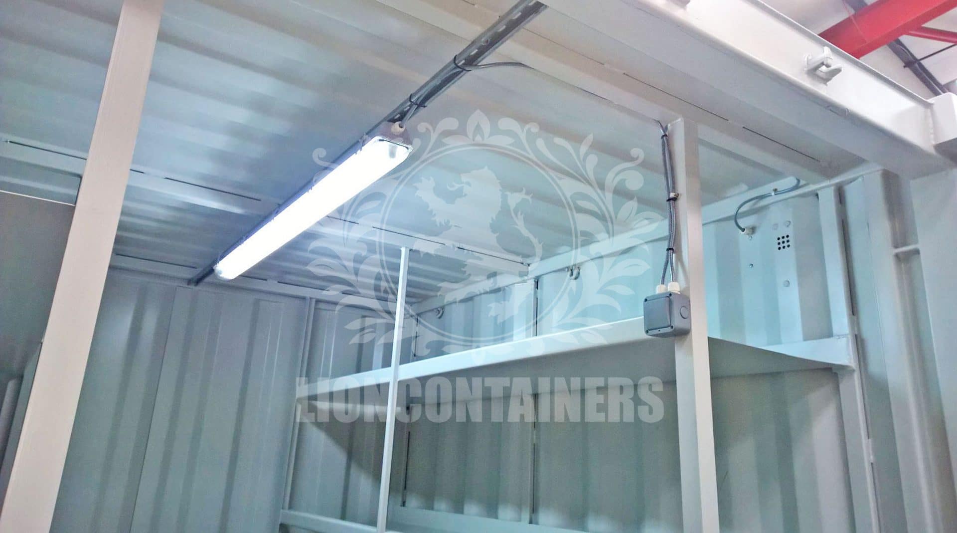 Shipping Container Lighting | Lion Containers Ltd
