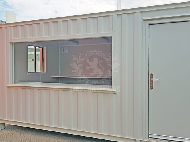 Exeter Football Club Container Toilet and Refreshment Facilities - Lion ...