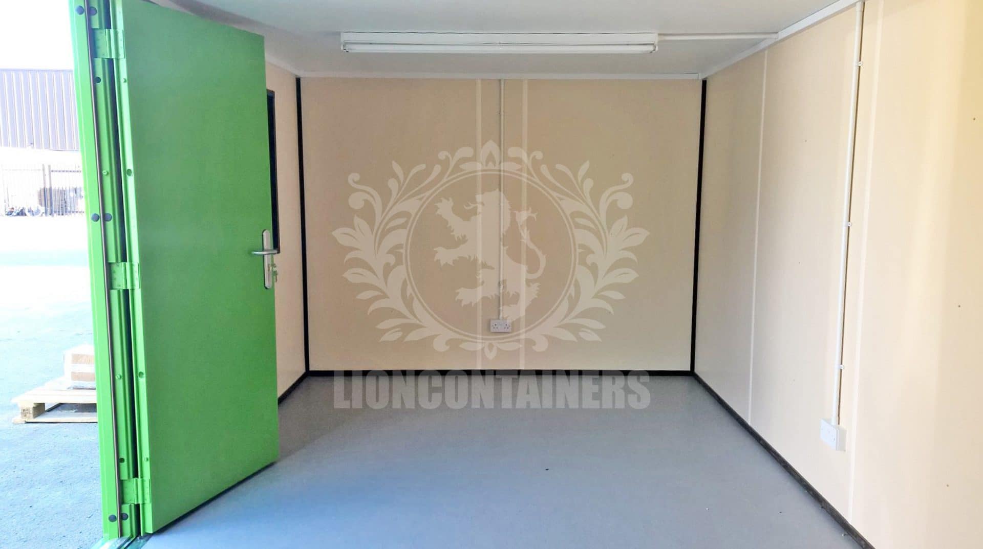 Shipping Container Lighting | Lion Containers Ltd