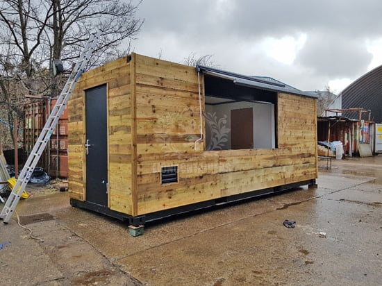 20ft Cladded Container Catering Unit
