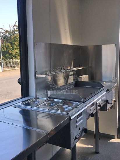 20ft Cladded Container Catering Unit