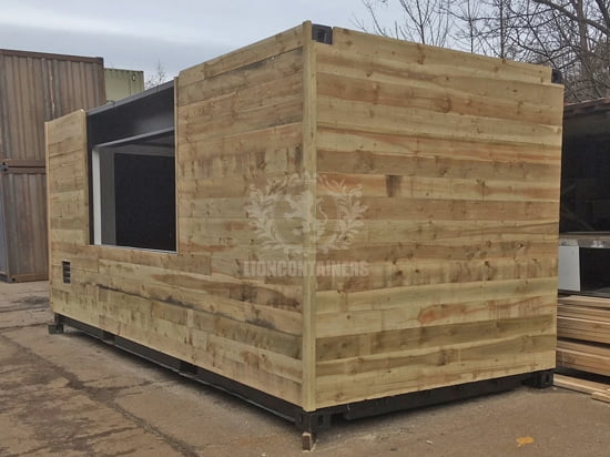 20ft Cladded Container Catering Unit