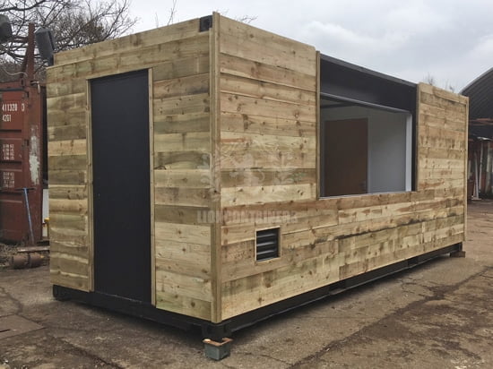 20ft Cladded Container Catering Unit