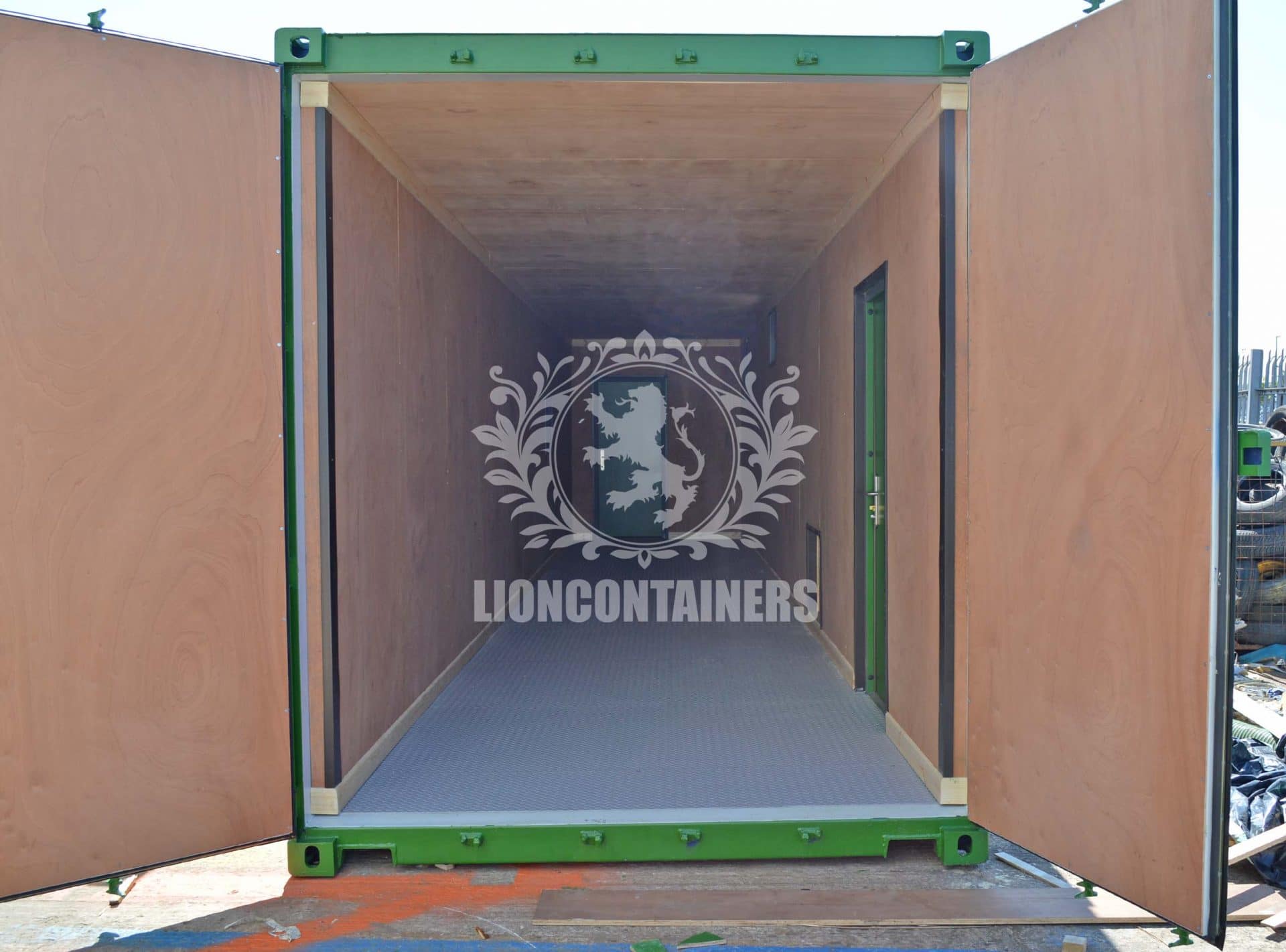 Biomass Boiler Container Conversion | Lion Containers Ltd