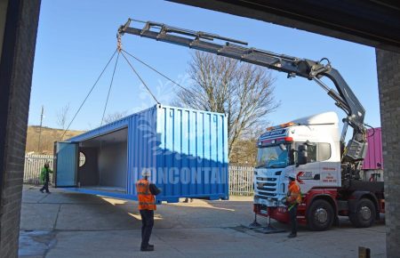 Art Suppliers Office Container Case Study | Lion Containers Ltd
