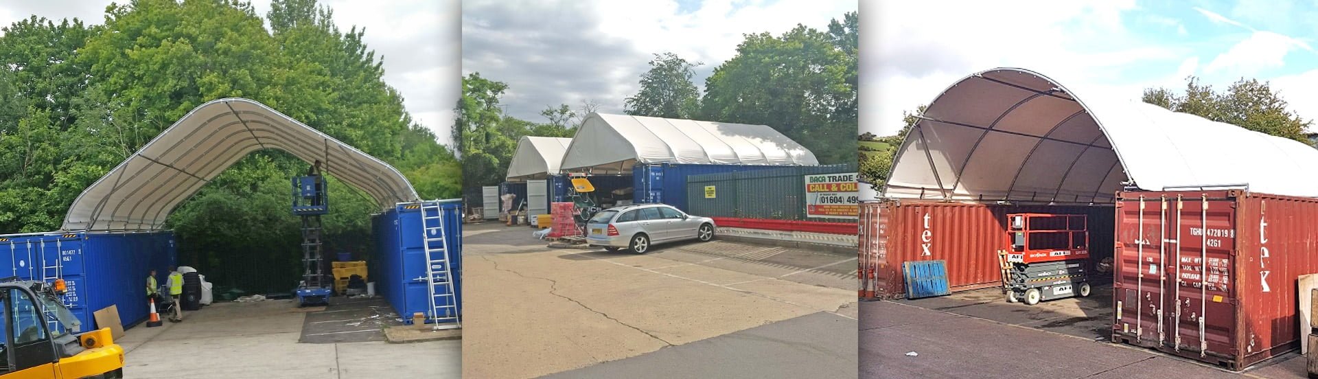 Shipping Container Canopy | Lion Containers Ltd