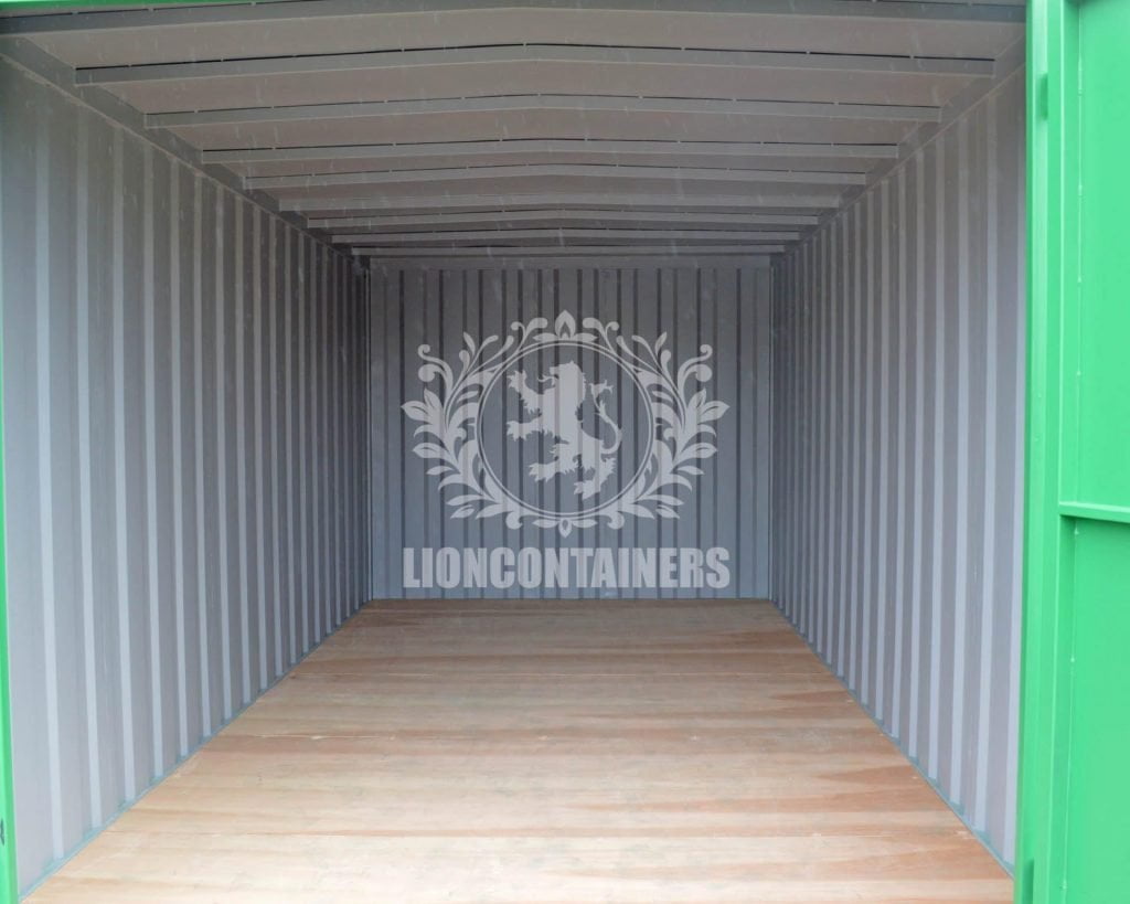20ft x 10ft Golf Buggy Custom Build Storage Container Case Study | Lion ...